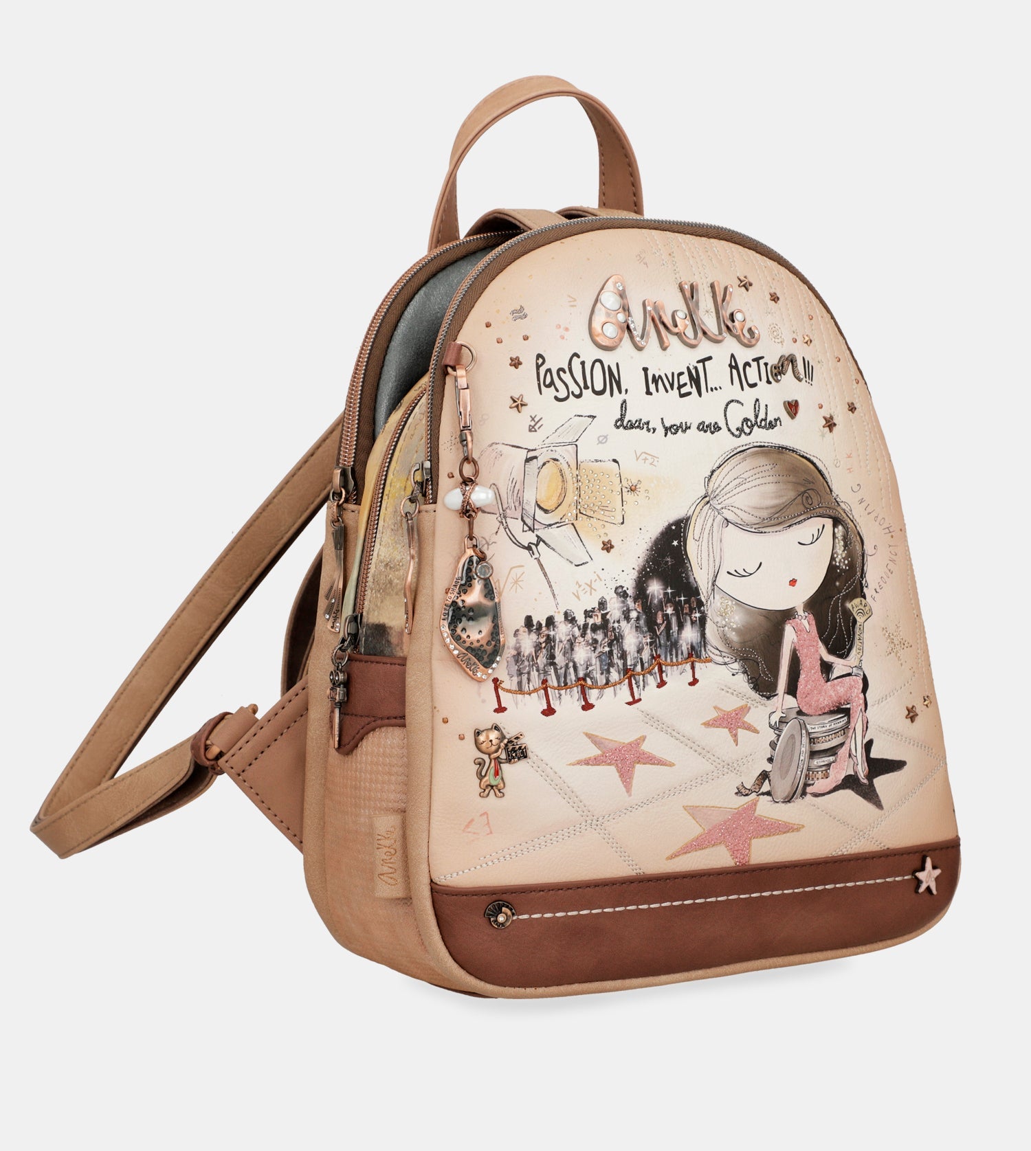 Hollywood 3-compartment backpack – Anekke GB